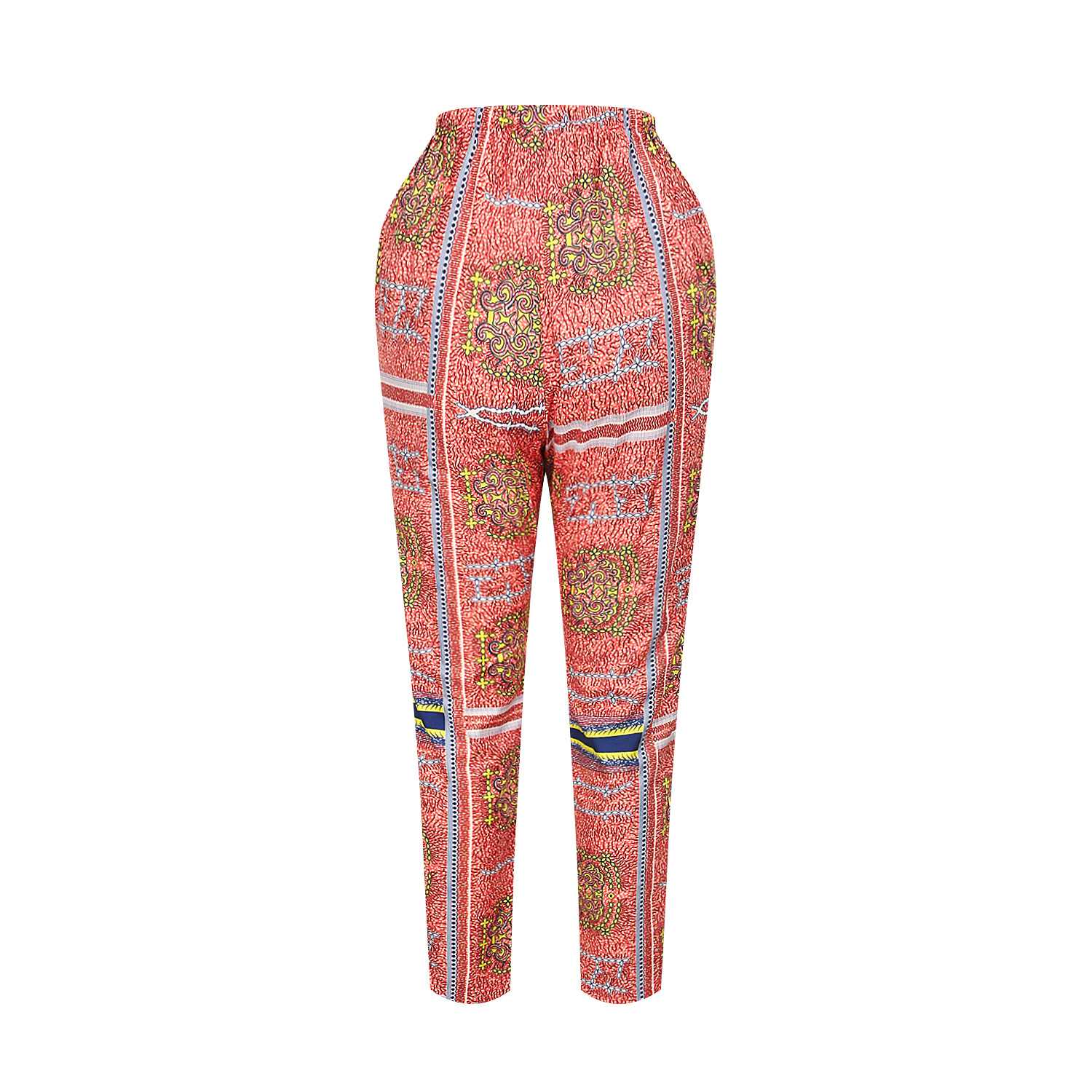2 Piece African Sets For Women New Africa Print Elastic Bazin Baggy