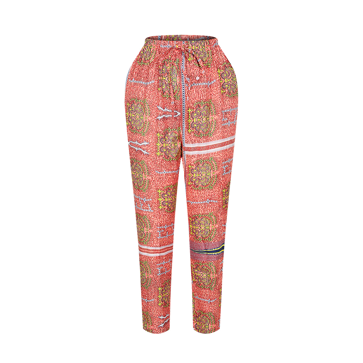 2 Piece African Sets For Women New Africa Print Elastic Bazin Baggy