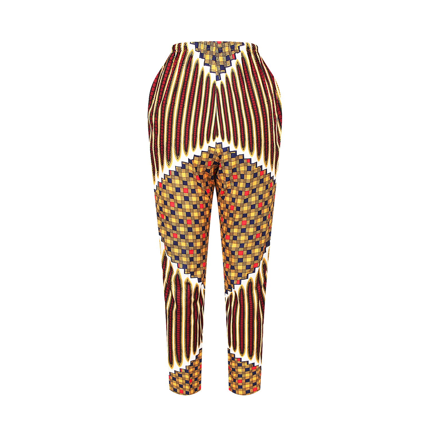 2 Piece African Sets For Women New Africa Print Elastic Bazin Baggy